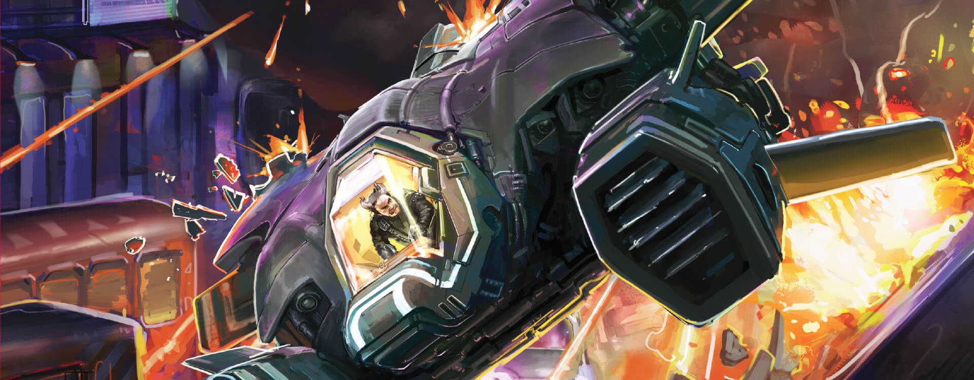 Friday Previews-Johnson 'Dex and Double Clutch - Shadowrun Sixth World