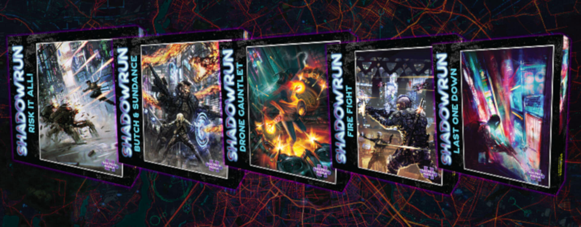 Announcing Shadowrun Foil Puzzles and Foil Posters - Shadowrun Sixth World
