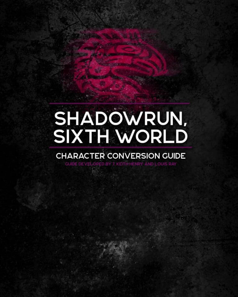 Resources - Shadowrun Sixth World Resources - Shadowrun Sixth World
